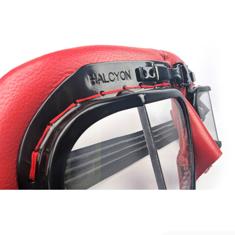 Shadow Red Goggles | Mark 8 Eyewear for Motorcycles | Limited